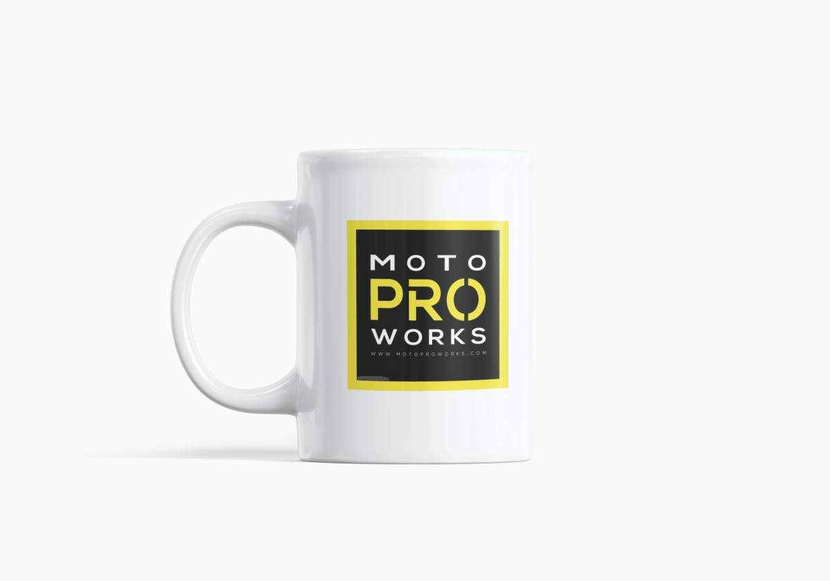 MPW Icon Logo ceramic mug | Motoproworks Accessories – Dropmerch